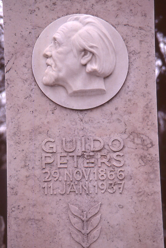 Guido Peters | Musiker und Komponisten | Gedenktafeln auf Friedhöfen ...