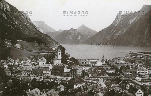 Blick auf Ebensee | Ebensee | Historische Bilder (IMAGNO) | Bilder im ...