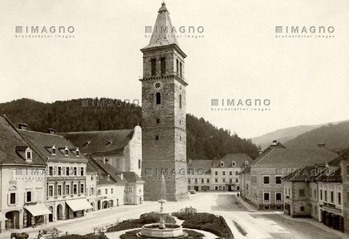 Hauptplatz von Judenburg | Judenburg | Historische Bilder (IMAGNO ...