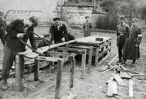 Arbeitsdienst im Konzentrationslager Oranienburg | Nationalsozialismus ...