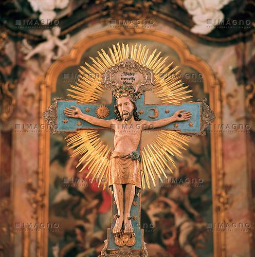Romanischer Christus in der Basilika | Romanik | Historische Bilder ...