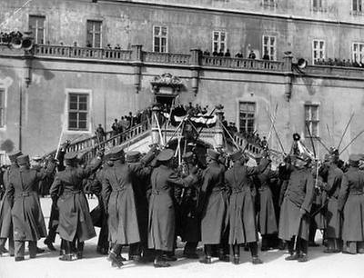 Offiziersausmusterung | Zehner, Wilhelm | Historische Bilder (IMAGNO ...