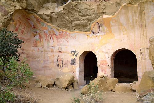 David Gareja Monastery Complex - Udabno Monastery; Frescos (1) | Around ...