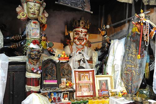 Diskit Monastery - Gonkhang; Mahakala | Nubra Valley | Geography im ...