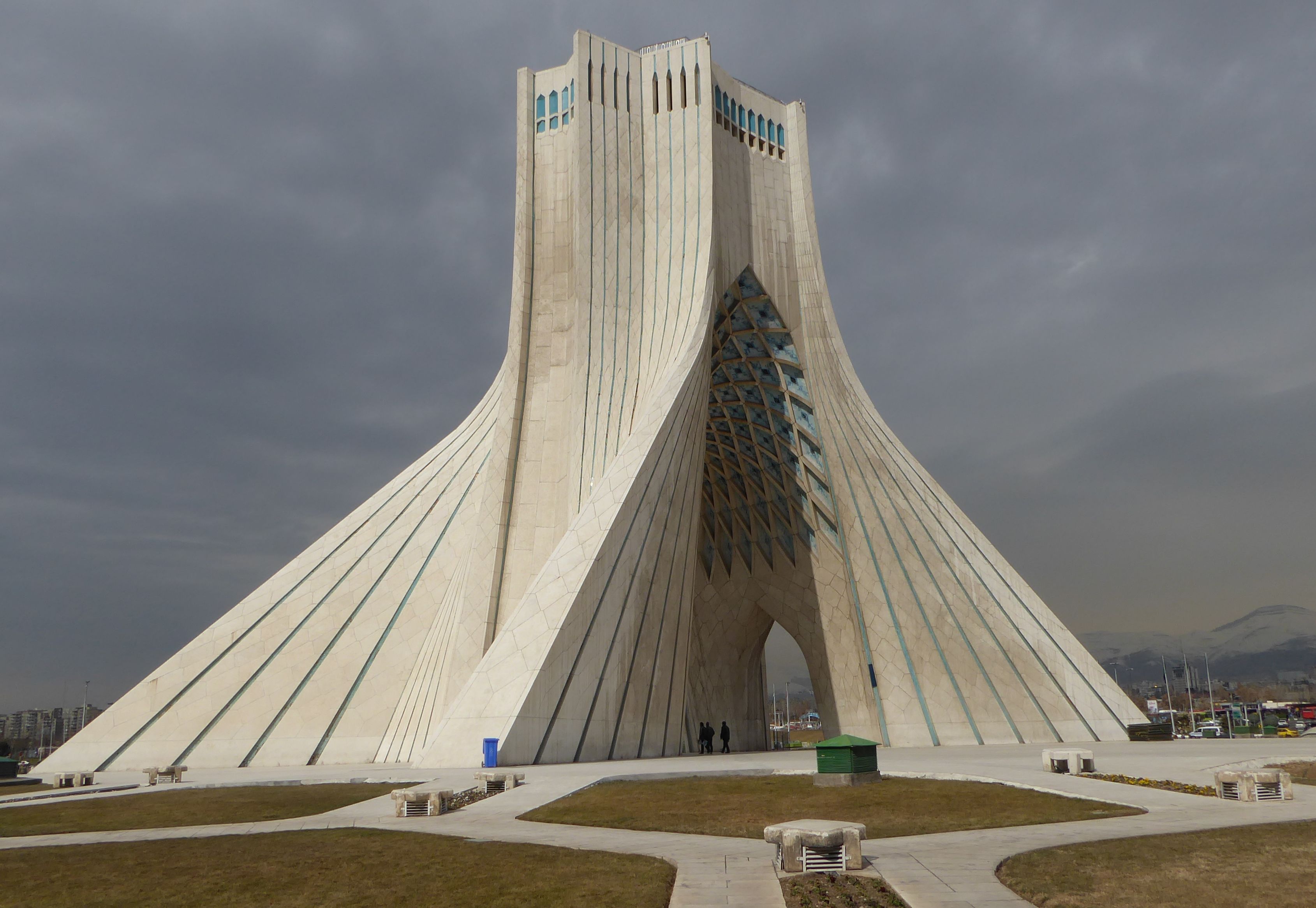 Azadi Tower Inside
