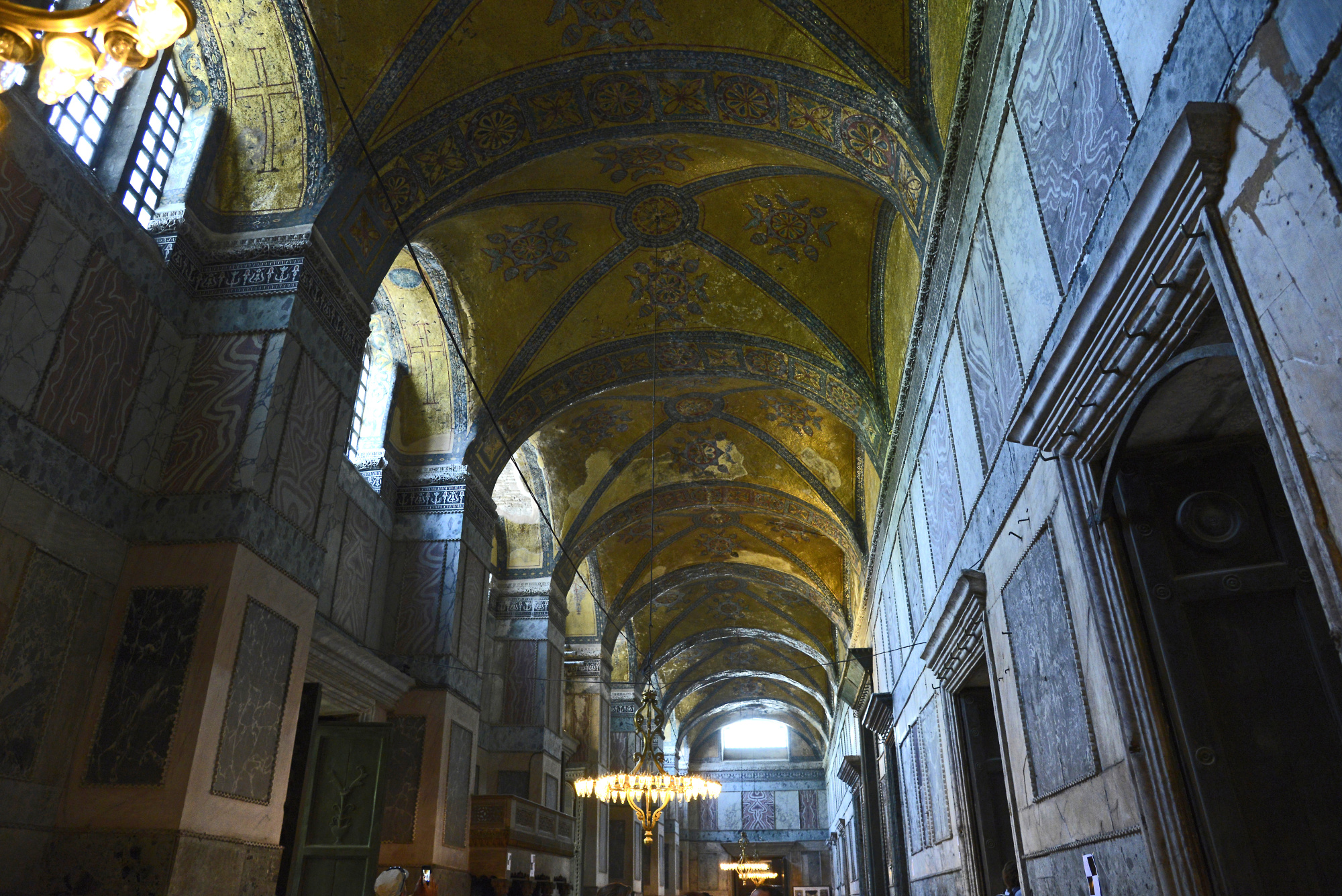 Hagia Sophia Entrance Hall Narthex 1 Istanbul Geography Im