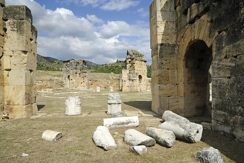 Pamukkale - Hierapolis; Church of the Apostle St.Philip (1) | Pamukkale ...