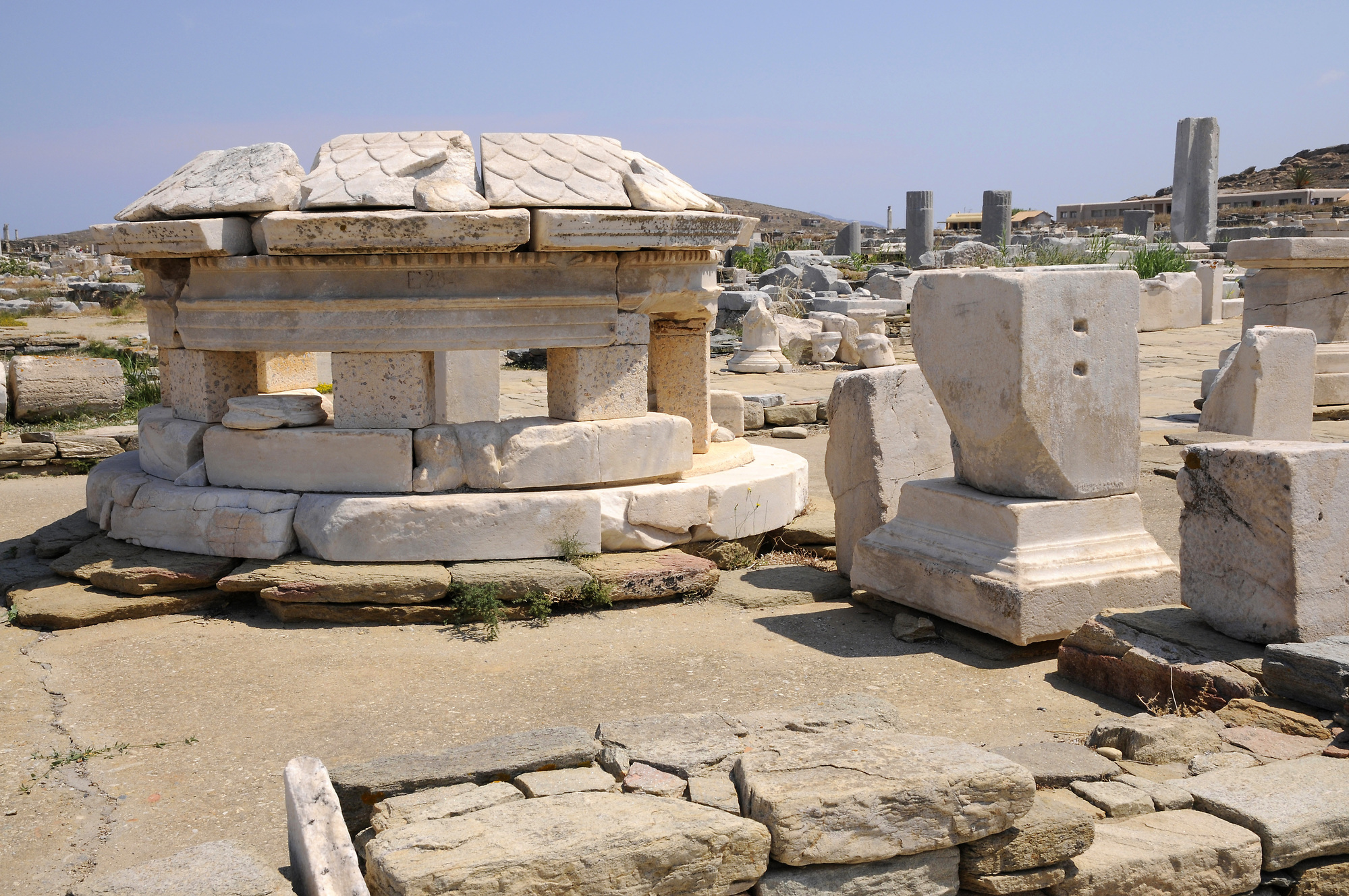 Agora of the Competaliasts | Delos | Pictures | Geography im Austria-Forum