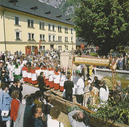 Fronleichnam im Salzkammergut | Heimatlexikon | Kunst und Kultur im Austria-Forum