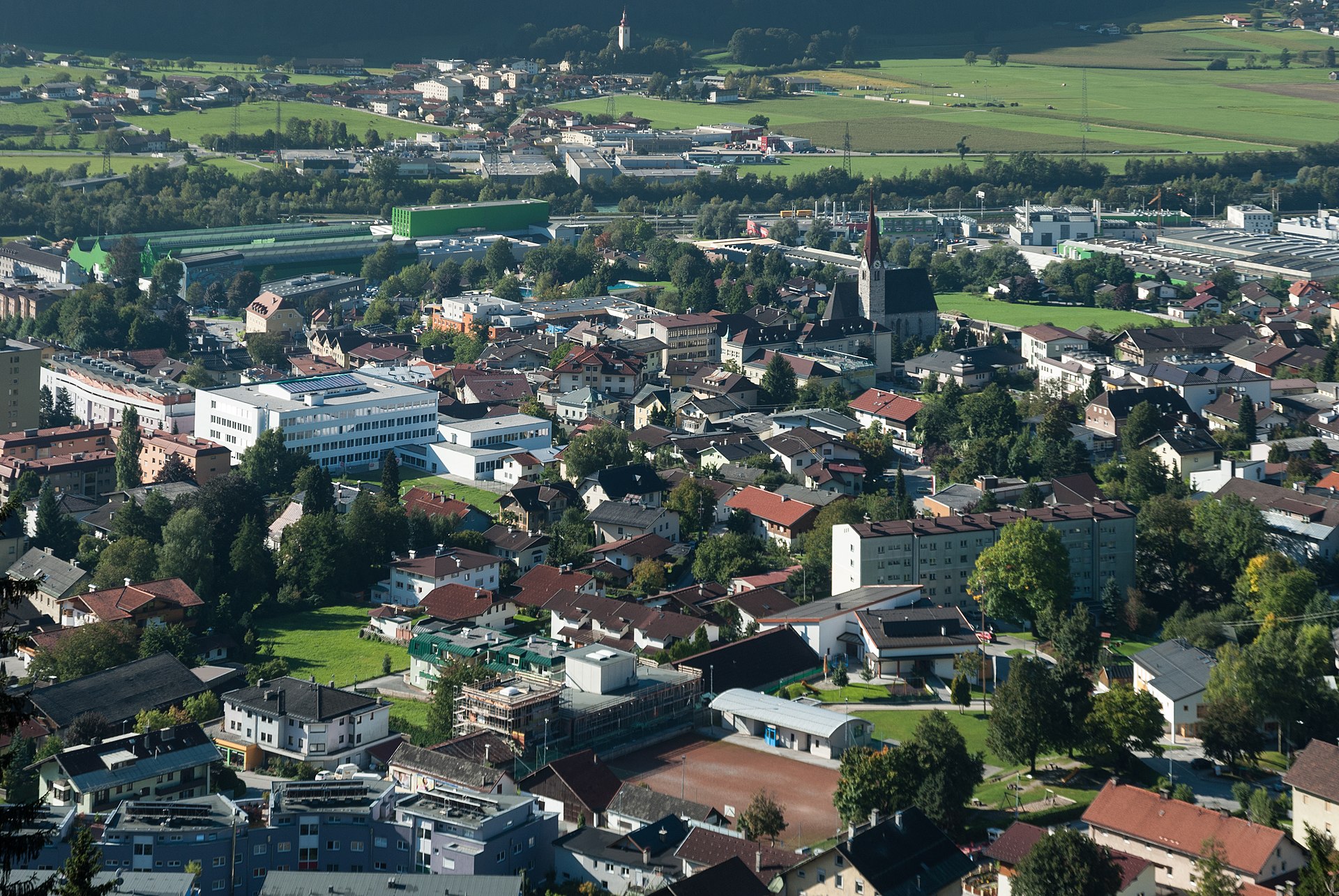 Blick auf den Ort | Jenbach | Tirol | Bilder im Austria-Forum