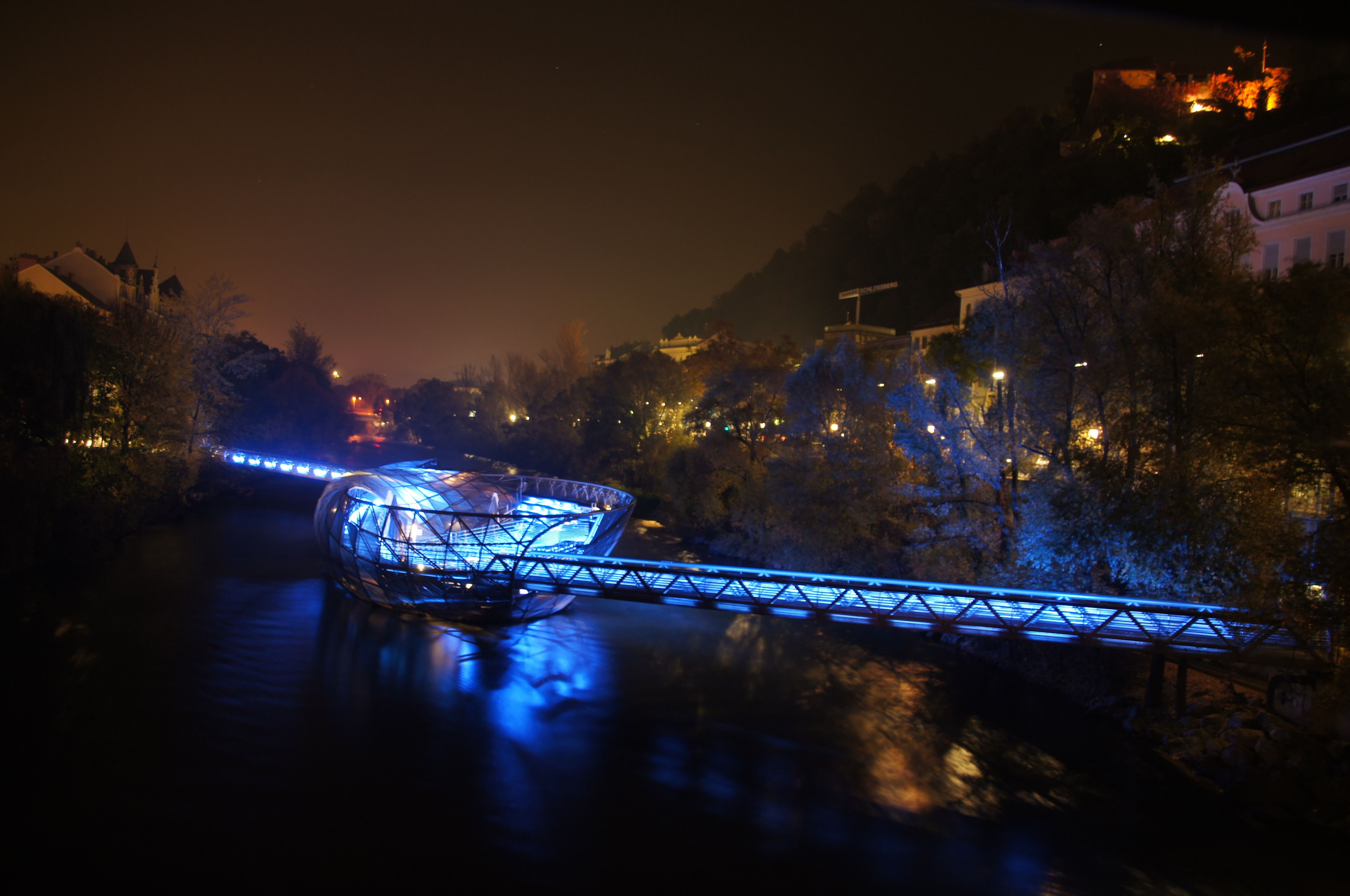 Murinsel | Graz | Bildlexikon Steiermark | Bilder im Austria-Forum