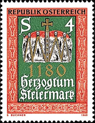 Steiermark | 1980 | Briefmarken | Kunst und Kultur im Austria-Forum