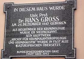 Hans Gross | Damals in der Steiermark | Politik und Geschichte im ...