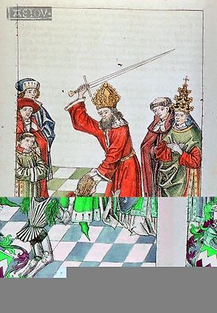 Ritterschlag | Historische Bilder | Bilder im Austria-Forum