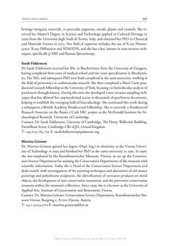 Seite - 341 - in The Vienna Genesis - Material analysis and ...